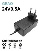 China Ul 94 V 1 24v 0.5a Wall Mounted Power Adapter Electric Unit Energy Source for sale