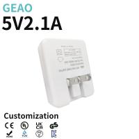 China 5V 2.1A USB Power Adapter Wall Charger 10W USB AC Power Charger Adapter for sale