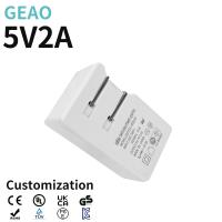 China 2A 5V Dual Port USB Charger Power 10W Rapid Wall Charger CCC for sale