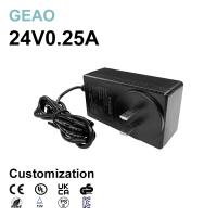 China 24V 0.25A Wall Mount Power Adapters For Hot Selling Hair Trimmer Thermal Print Cricut Router for sale