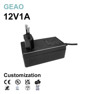 China 12V1A Wall Mounted Power Adapter For AC DC Macbook Xbox One Lg Monitor Led for sale