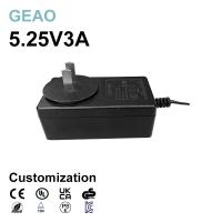 China 5.25V 3A Wall Mounted Power Adapters For Original Sewing Machine Micro Projector onitoring for sale