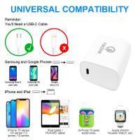 China 5V 3A GaN Fast Charging Iphone Charger 20W Max Output Safety for sale