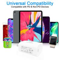 China 5V 3A GaN Fast Charging Iphone Charger 20W Max Output Safety for sale