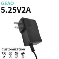 China 10.5W 5.25V 2A Wall Mount Power Supply Lightweight For Led Aquarium Light for sale