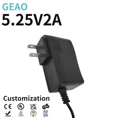 China 10.5W 5.25V 2A Wall Mount Power Supply Lightweight For Led Aquarium Light for sale