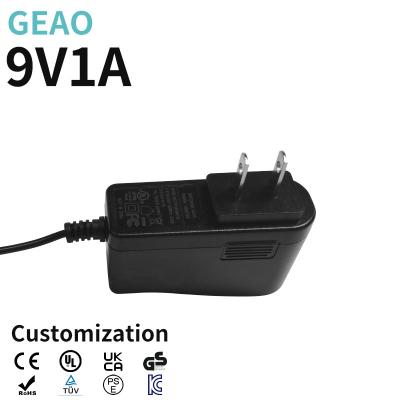 China 9V 1A Wall Mount Power Supply For Worldwide Sound Desk Lamp Laboratory Water Purifier for sale