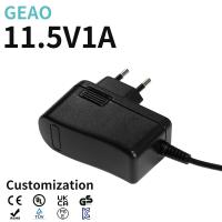 China 7.75W 1A 11.5V Wall Mount Power Supply / AC Adapters For Cigarette Socket for sale