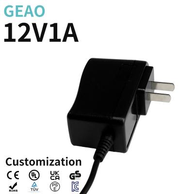 China 15w 12V 1A Wall Mount Power Supply Adapters For Heated Blanket ROHS for sale