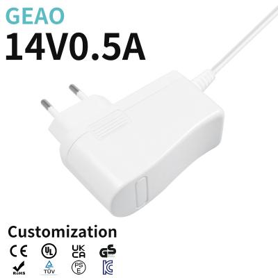 China 14.5V 0.5A Wall Mount Power Supply Adapters With 1 Year Warranty for sale
