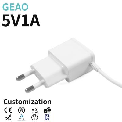 China OEM 5v 1a Wall Charger 6W / 5W CCTV Camera Power Adapter Supply for sale