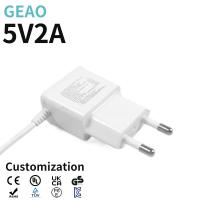 China 5V 2A Wall Mount Power Adapters For Transceiver / Unmanned Aerial Vehicle for sale