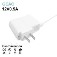 China 12V 0.5A Wall Mount Power Adapters For Foam Machine / Sweeper for sale
