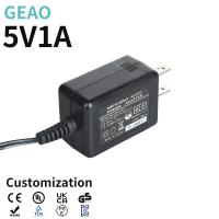 China 5V 1A AC Power Adapter For Nail Enhancement Lamp Water Pump Projector Printer for sale