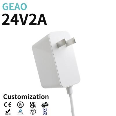 China 24V 2A AC Power Adapter for Original Live Fill Light Set Top Light Purifier Floor Lamp for sale