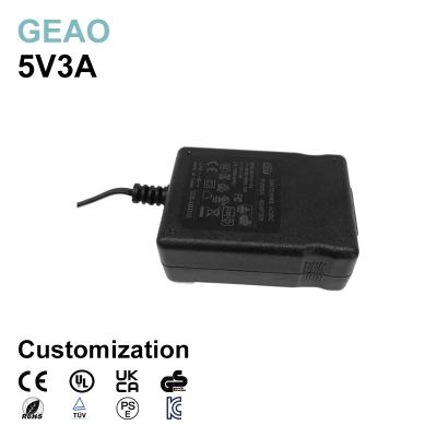China BT Speaker 5V 3A Desktop Power Adapter WIth 1.2m Cable Length for sale
