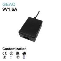 China 9V 1.6A Laptop AC Adapter Desktop Power Source Power Adapter 10mS for sale
