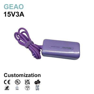 China 15V 3A Desktop Power Adapter For Small Washing Machine Water Purifier Macbook for sale
