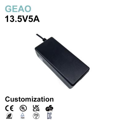 China 13.5V 5A Desktop Power Adapter For LED Light Strip / CD Player / Beauty Equipment for sale