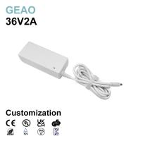 China Universal 36V 2A Desktop Power Adapter 72W 5V 13A 15A 16A 17A 20A for sale