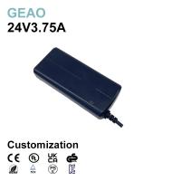 China 24V 3.75A Desktop Power Adapter For Smoke Detector Optical Transceiver Digital Photo Frame for sale