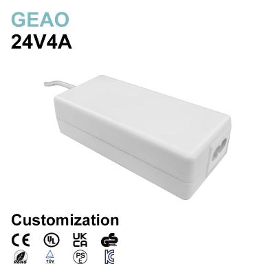 China 24V 4A 96W Desktop Power Adapter 12V 36V 48V AC DC Adapter Energy for sale