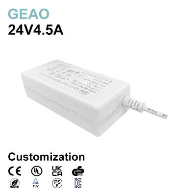 China 24V 4.5A Desktop Power Adapter For High Quality Car Cigarette Lighter Humidifier Vacuum Cleaner Led Aquarium Light for sale