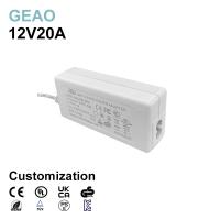China 12V 20A Desktop Power Adapter For Nail Enhancement Instrument Unmanned Aerial Vehicle Pos Machine Lampstand for sale