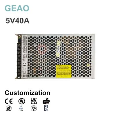 China 5V 40A Switched Mode Power Supply For Digital Photo Frame Car Cigarette Lighter Sweeper Led for sale