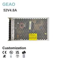 China 52V 4.8A Switched Mode Power Supply For Electric Desk Bose Soundlink Advertising Machine Smoke Detector for sale