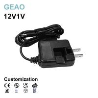 China 12V 1A Wall Mount Power Adapters For Advertising Machine / Compressor / Soap Dispenser for sale