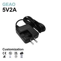 China 5V 2A Wall Mount Power Adapters For Mirror LED Light Strip for sale