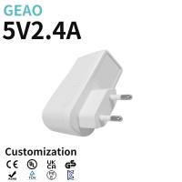 China 15W 5V 2.4A USB AC Wall Charger Adapter Smart Desktop Charging for sale