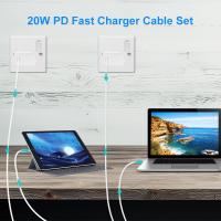 China 12V 1.67A Phone GaN Fast Charger Quick Charge 3.0 High Powered for sale