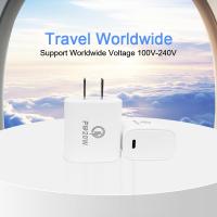 China 9V 2.22A GaN Quick Charger Output 20W Fast Charging Wall Charger for sale
