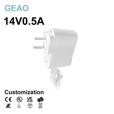 China 14V 0.5A Wall Mount Power Adapters High Temperature Resistance for sale