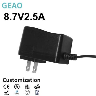 China 7.75W 8.7V 2.5A Wall Mount Power Adapters Safety Electric Supply For Tv for sale
