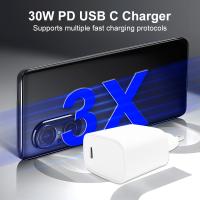 China 20W 30W Mobile Phone Charger Power Adapter USB Type C Portable Phone Charger For Samsung IPhone Fast Charger for sale