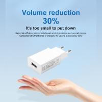 China 5V 2A EU Plug USB Wall Charger For USB FAN IPAD IP20 Protection Grade CE RoHS for sale