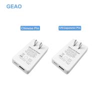 China 15V 3A GaN PD45W Fast Charger USB A Type C Adapter Charger Dual Port for sale