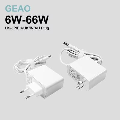 China 12v Power Adapter Adaptor Router Led Strip CCTV Adaptador 6W-66W 3v 5v 12v 24v 48v 1a 2a 3a 5a AC DC Power Adapter for sale