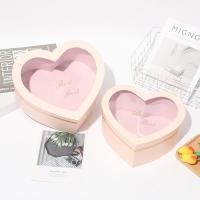 China Wedding Cardboard Heart Shaped Gift Boxes With Lids For Chocolates Cookies Candies for sale