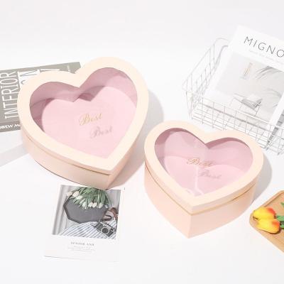 China Wedding Cardboard Heart Shaped Gift Boxes With Lids For Chocolates Cookies Candies for sale