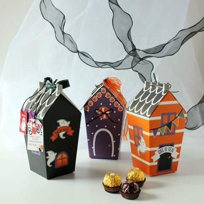 China Candy Chocolate Customized Gift Box Paper Cardboard Halloween Christmas Gift Box Packaging for sale