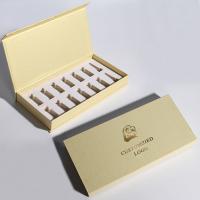 China Rectangle Luxury Rigid Magnetic Gift Box For Perfume Packaging Skincare Set Essential Oil for sale