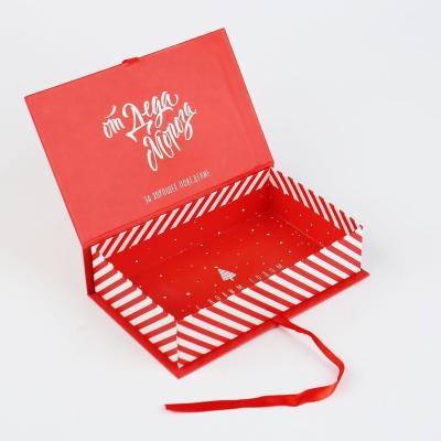 China Customized Magnetic Closure Rigid Boxes Cmyk Color Printing Cosmetic Gift Box Packaging for sale