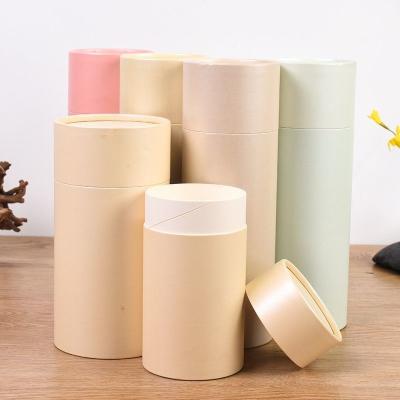 China Eco Friendly Romantic Cylinder Paper Packaging Box For Valentine'S Day Custom for sale