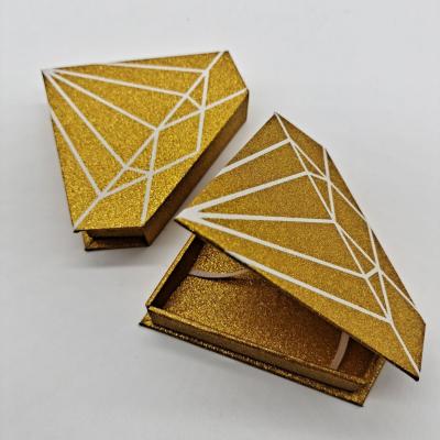China Eco Friendly Customized Gift Box Rigid Cardboard Mink Eyelash Hair Product Packaging Box for sale