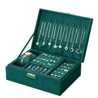 China Customizable Multi-Layer Jewelry Box for Necklace and Watch Storage 23*17*8.5cm for sale