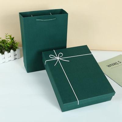 China Shoes And Apparel Gift Boxes Packaging Solid Color Rigid Cardboard Lid and Base Box for sale